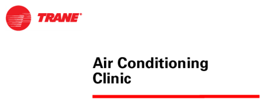 Trane Air Conditioning Clinic Books