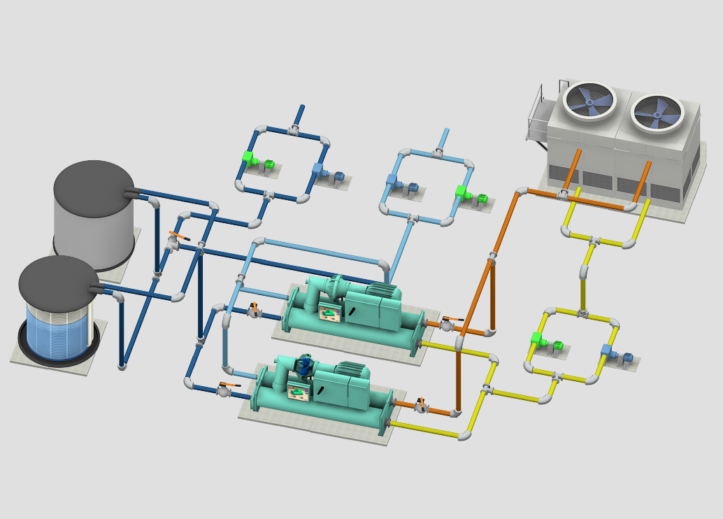 Chiller Heat Rejection System Configurations - HVAC-R & Solar ...