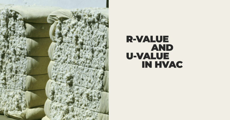 R-Value and U-Value in HVAC - HVAC-R & Solar Engineering Resource