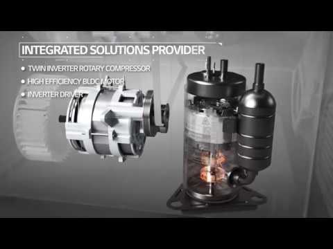 Variable Speed Compressors with Twin Rotary Inverter Technology ...